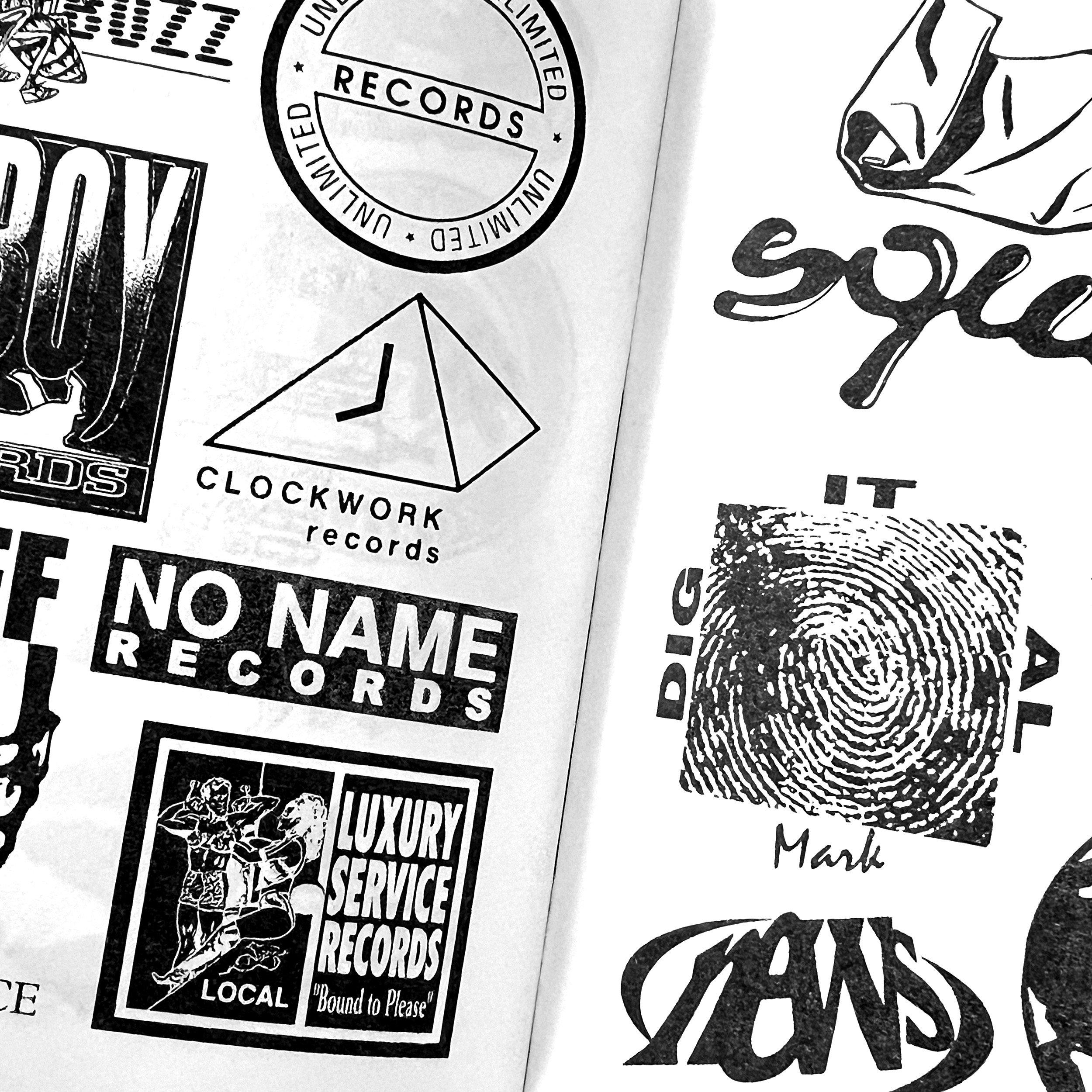 RECORD LABEL LOGO ARCHIVE VOL 1 BY LUCA LOZANO Shelter Design RECORD LABEL LOGO ARCHIVE VOL 1 BY LUCA LOZANO Shelter Design